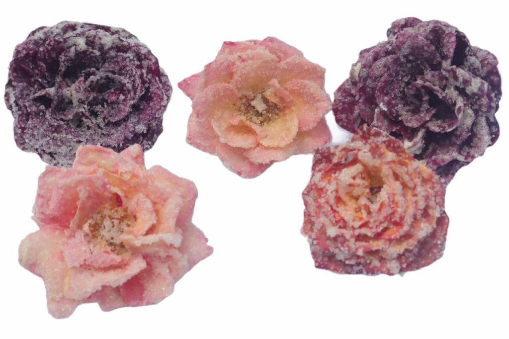 Rosa Entera Cristalizada – Venta de flores comestibles, donde comprar ...